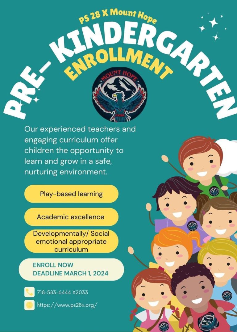 Home - PS 28 Mount Hope